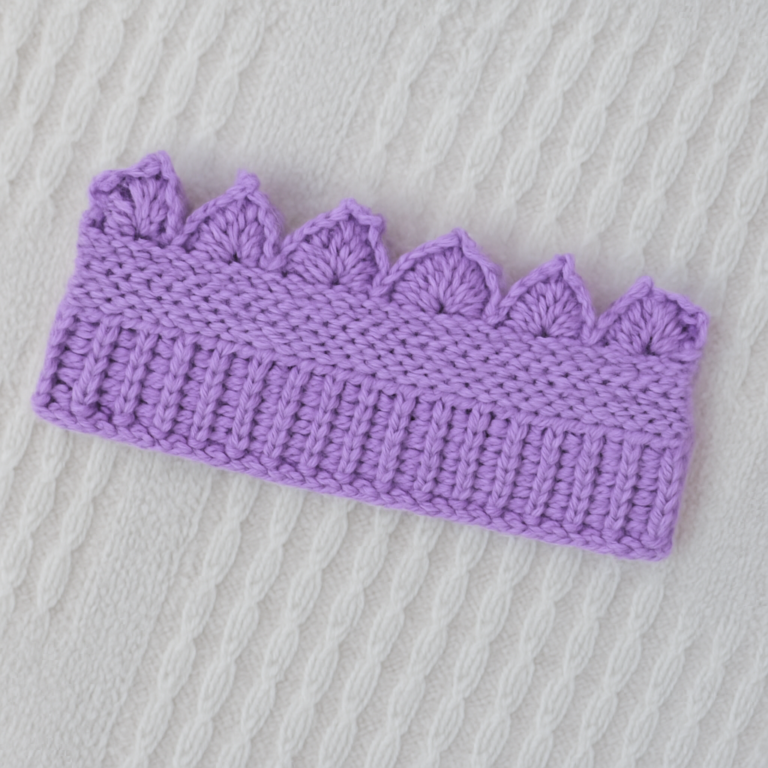 Princess Crown for Girls Crochet Pattern - Dreamy Crochet